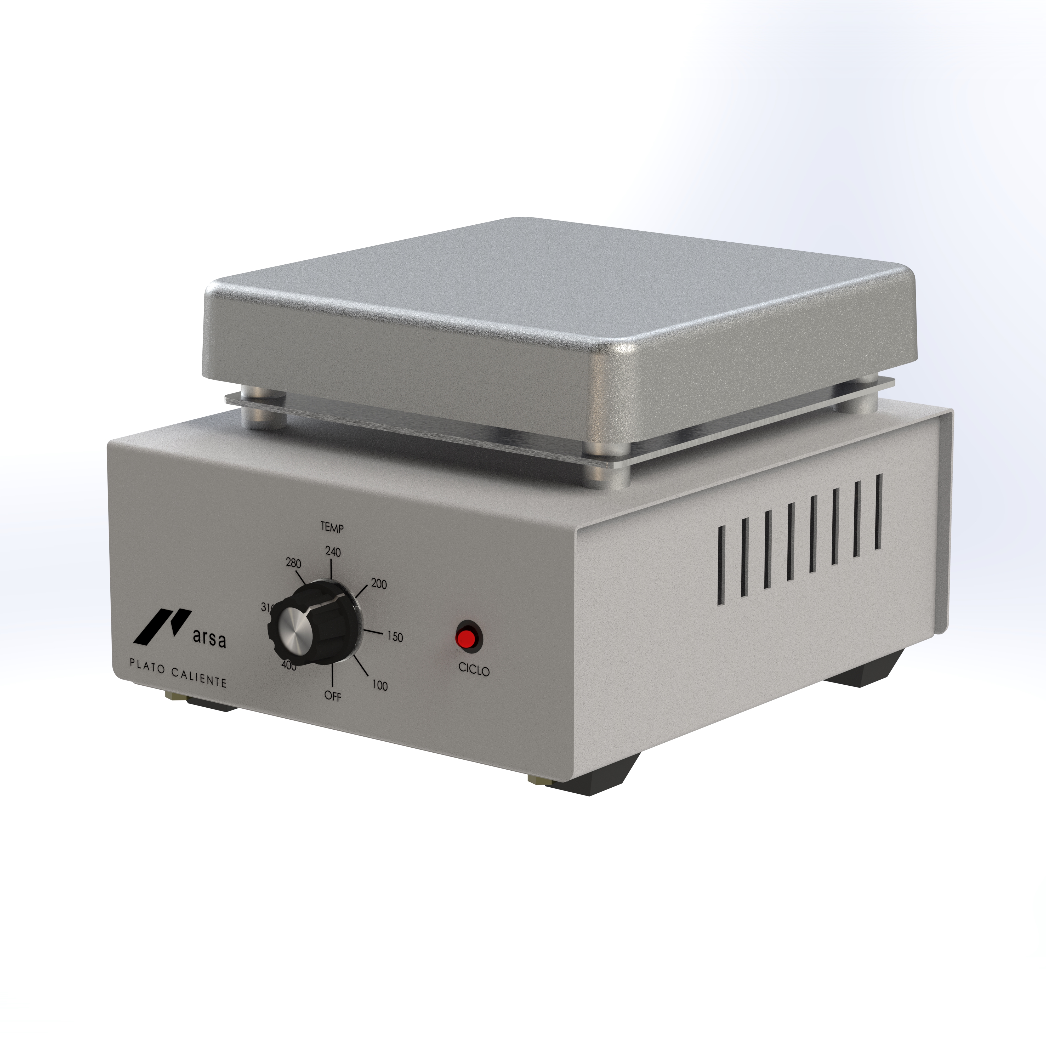 Plato caliente AR - Grupo Comsurlab