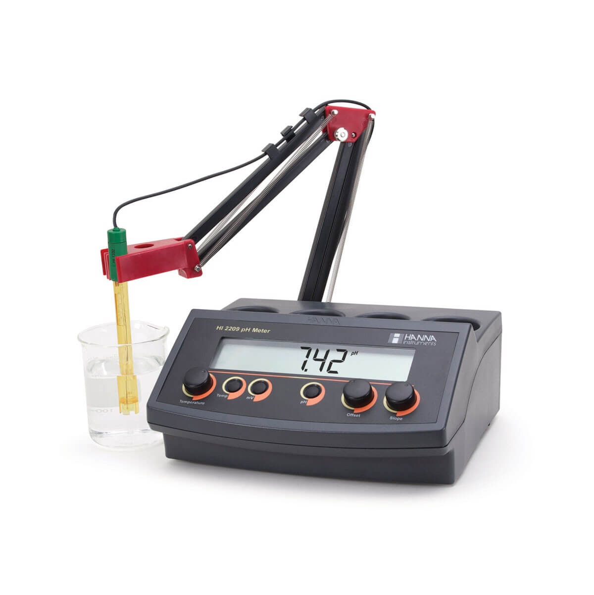 Medidor de pH/mV de mesa con calibración manual - Grupo Comsurlab